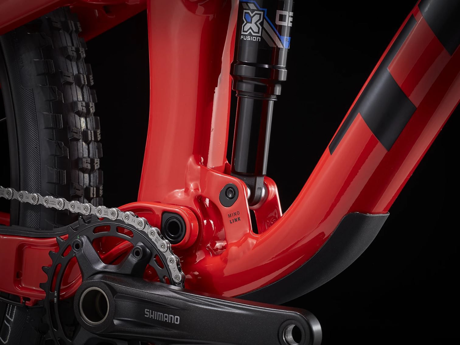 TOP FUEL 5 MTB Fully / radioactive red / ML - Veloplus Shop