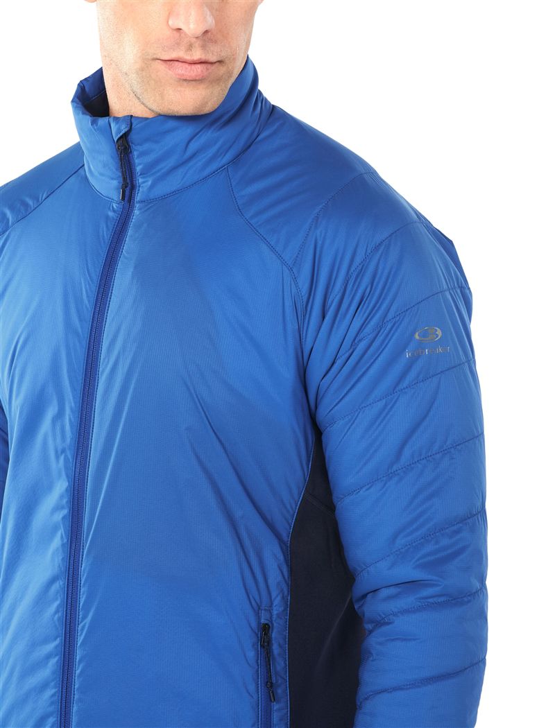 HYPERIA HYBRID Herren-Loftjacke / blau / S - Veloplus Shop
