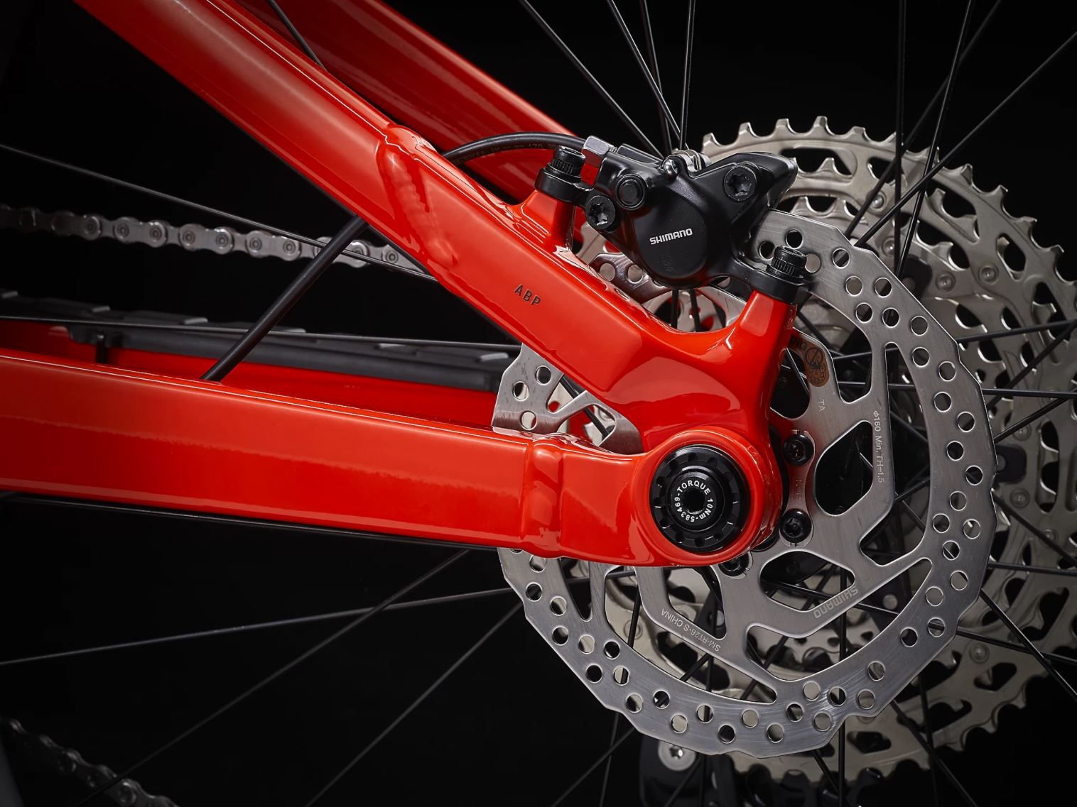 TOP FUEL 5 MTB Fully / radioactive red / ML - Veloplus Shop