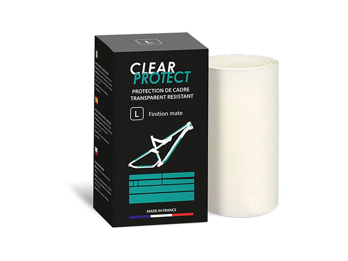 PACK L, matt transparent, Rahmenschutz-Set mit 12 Kleber - Veloplus Shop