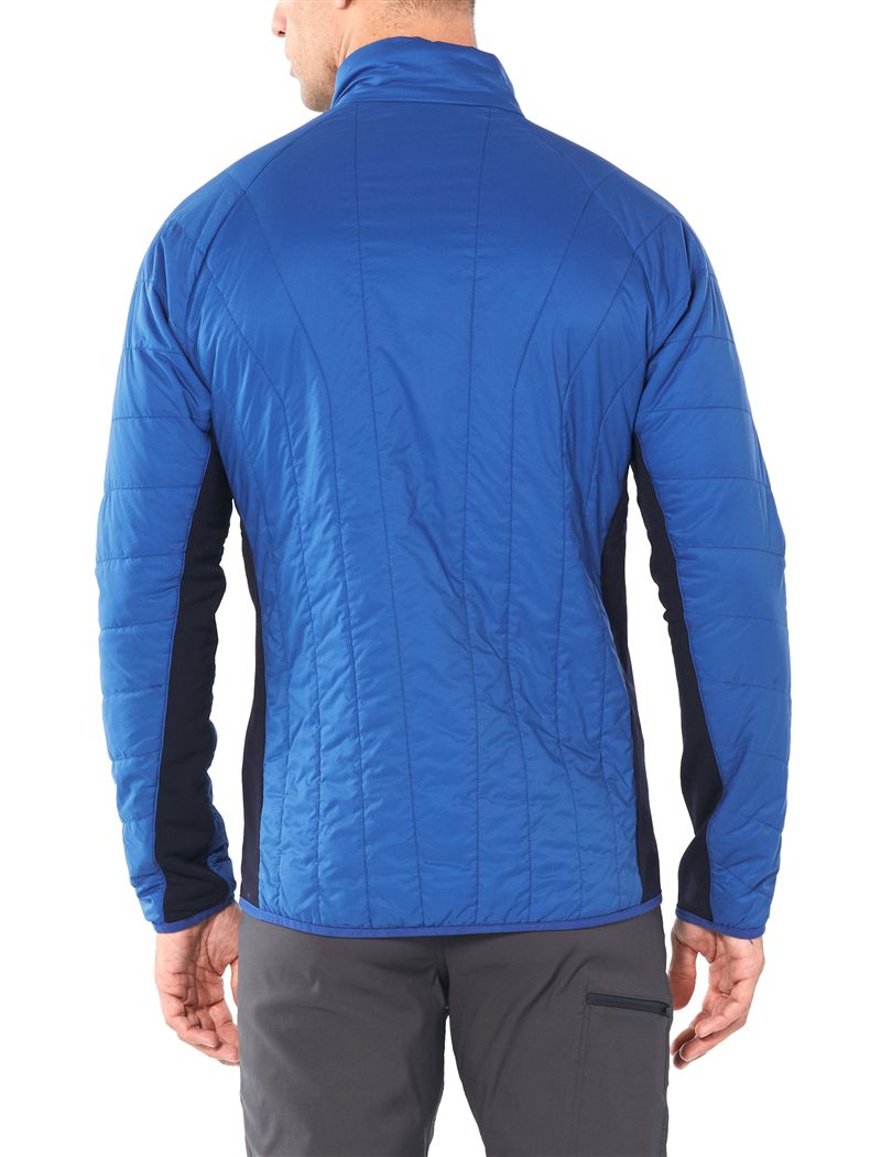 HYPERIA HYBRID Herren-Loftjacke / blau / S - Veloplus Shop
