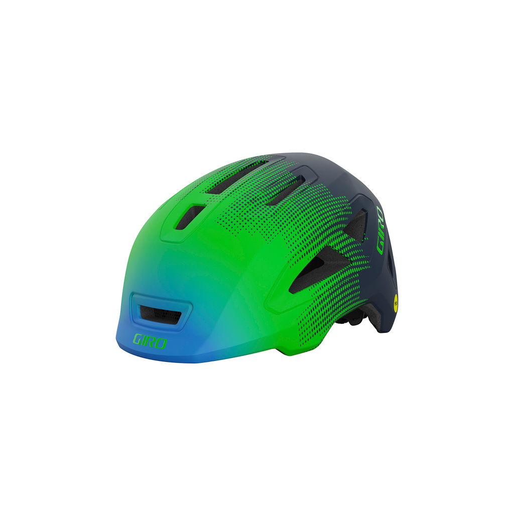 Scamp II MIPS Helmet / matte blue/green towers / XS 45-49 - Veloplus Shop