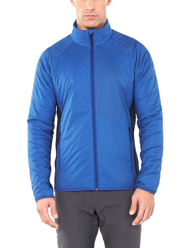 HYPERIA HYBRID Herren-Loftjacke / blau / S - Veloplus Shop