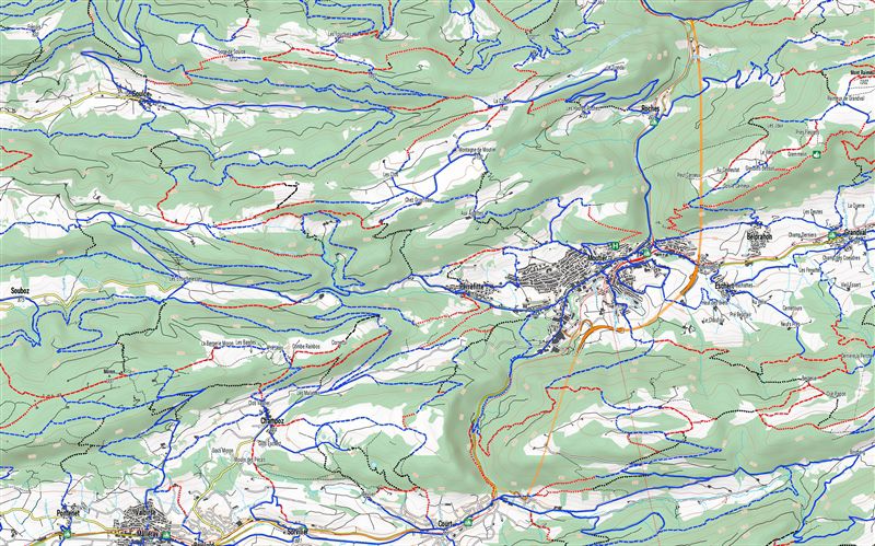 SINGLETRAIL MAP Bike-Karten / BORMIO 037 - Veloplus Shop